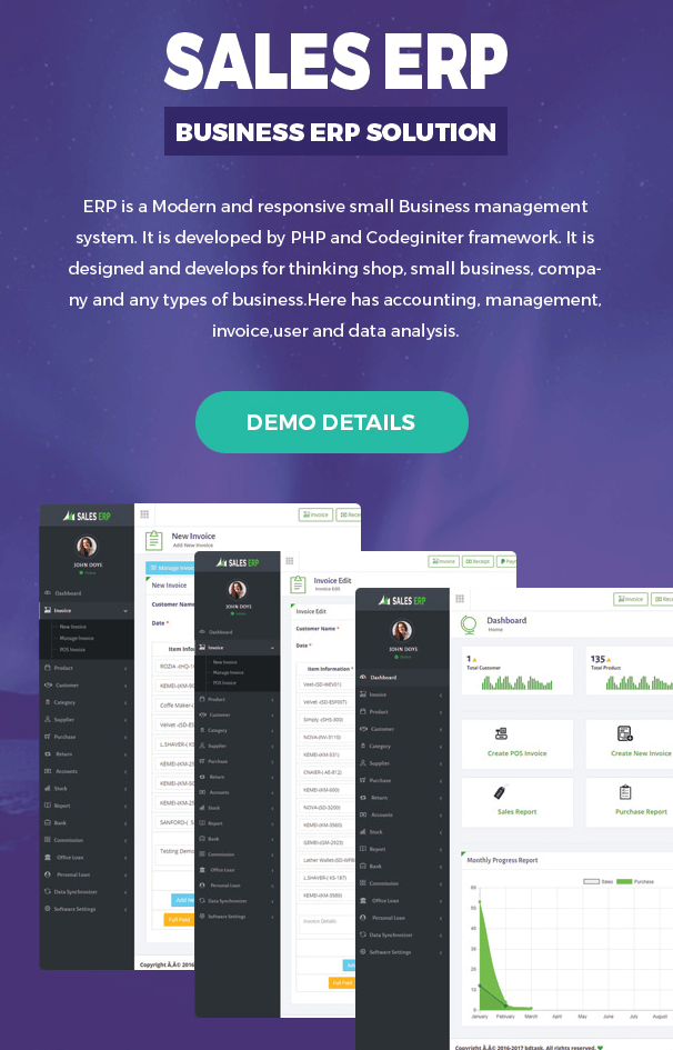 ERP – Business ERP Solution / Product / Shop / Company Management ...